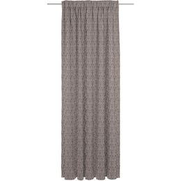 Adam Vorhang &raquo;Little Parrot&laquo; Multifunktionsband 1 Stk. tlg. aus 100% Bio-Baumwolle braun Jacquard, Baumwolle 255cm, Multifunktionsband, 142cm