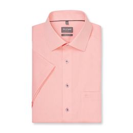 OLYMP Herren OLYMP Kurzarmhemd &raquo;Luxor&laquo; Businesshemd, comfort fit, New Kentkragen 40, N-Gr