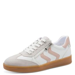 Marco Tozzi Damen Marco Tozzi Plateausneaker , Freizeitschuh, Halbschuh, Schn&uuml;rschuh mit Kontrastbesatz 37