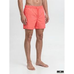 Jack & Jones Jack & Jones Herren Badeshorts &raquo;JPSTMAUI TROPIC SOLID SWIM SHORTS SN&laquo; Kunstfaser, normal geschnitten rosa M, N-Gr