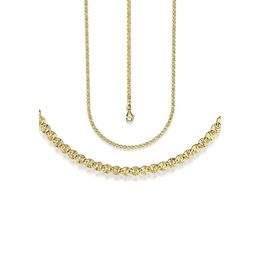 Firetti Damen Goldkette &raquo;Schmuck Geschenk Gold 333 Fantasiekette, ca. 3 mm breit&laquo; Made in Germany gold 45, Gelbgold 333, B: 3mm
