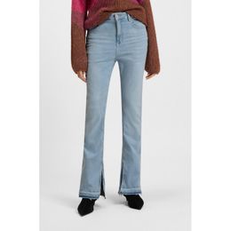BOSS Orange Damen BOSS Orange Bootcut-Jeans &raquo;Rosa High Rise Bootcut Premium Damenmode&laquo; BOSS Orange DENIM, kn&ouml;chelfrei blau 30, L&auml;nge 32