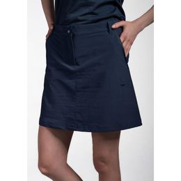 Polarino Damen Hosenrock Rock und Shorts in einem blau 36