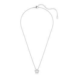 Swarovski Kette Damen Gr&ouml;&szlig;e One Size silber / transparent / perlwei&szlig;