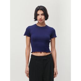 Leger Damen LeGer T-Shirt &raquo;Teresa, LeGer by Lena Gercke&laquo; mit Rippstruktur, kurze Form, slim fit 34
