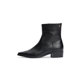 Tommy Hilfiger Ankle Boots Damen Gr&ouml;&szlig;e 41 gold / schwarz