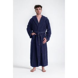 Bruno Banani Herrenbademantel &raquo;Danny, Normall&auml;nge & &Uuml;berl&auml;nge, auch in extra lang, Hotelbademantel&laquo; 1 Stk. mit Logostreifen, Herren Bademantel aus 100% Baumwolle, 
