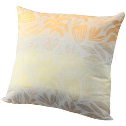 WIRTH Dekokissen &raquo;Kairo&laquo; Made in Germany gelb Obermaterial: 85% Polyester, 15% Baumwolle B/L: 40cm x 40cm, 1 Stk.