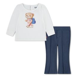 Levi's Kids M&auml;dchen Levi's Kids Langarmshirt & Hose &raquo;LVG LS LIV GFX TOP & KNIT BOTT&laquo; Set, 2 6M68