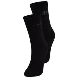 Hugo Underwear Damen HUGO Underwear Socken &raquo;2P RS UNI LOGO CC&laquo; 2 Paar tlg. mit dezentem Logo, nahtlose Verarbeitung schwarz 35-38