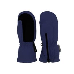 MaxiMo Damen MaxiMo F&auml;ustlinge mit Rei&szlig;verschlu&szlig;, atmungsaktiv, beschichtet, langer Schaft blau 2