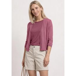 Street One Damen Street One Shirtjacke &raquo;Style Suse&laquo; 3/4-Arm Jacke in offener Passform - aus Viskose und mit Stretch 44