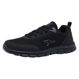 Kangaroos Herren Kangaroos Sneaker &raquo;K-RF BETHY&laquo; Atmungsaktiv schwarz 44