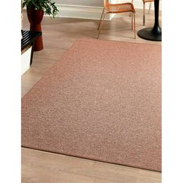 ANDIAMO Teppich &raquo;Luton, Made in Germany&laquo; rechteckig 5 mm H&ouml;he melierte Optik, auch als L&auml;ufer, Wohnzimmer & Schlafzimmer braun Kunstfaser B : 200cm 1 Stk., 
