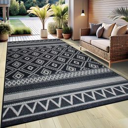 OTTO home Teppich &raquo;Toronto auch als L&auml;ufer erh&auml;ltlich&laquo; rechteckig 3 mm H&ouml;he In- und Outdoor geeignet, Sisal-Optik, Wetterfest & UV-best&auml;ndig, Boho 