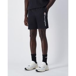 Champion Herren Jerseyhose &raquo;ICONS Long Bermuda&laquo; Jerseyhose mit normaler L&auml;nge, ohne Verschluss, aus Baumwolle schwarz M (48/50), N-Gr