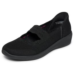 Skechers Damen Ballerina &raquo;ARYA&laquo; Freizeitschuh, Schlupfschuh mit Handsfree Slip-Ins Funktion schwarz 37