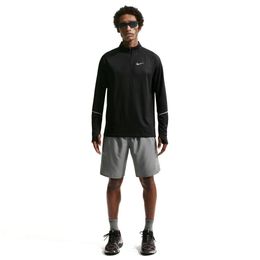 Nike Miler Dri-Fit UV Long Sleeve Bekleidung Herren schwarz