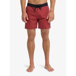 Quiksilver Herren Badeshorts &raquo;EVERYDAY HALF JAM 16&laquo; schnell trocknendes Material, mit normaler Leibh&ouml;he, Straight Leg Fit rot 36 (L), N-Gr
