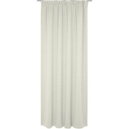 WIRTH Vorhang &raquo;Berwick&laquo; Multifunktionsband 1 Stk. tlg. grau Jacquard, Baumwolle, Polyester 145cm, Multifunktionsband, 132cm