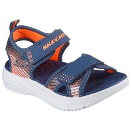 Skechers Kinder Sandale &raquo;MICROSPEC-SPLASH&laquo; , leichte Sandale mit Klettverschluss, Gr&ouml;&szlig;enschablone zum Download blau 30