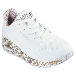 Skechers Damen Sneaker &raquo;UNO LOVING LOVE&laquo; Freizeitschuh, Halbschuh, Schn&uuml;rschuh mit Luftkammersohle rosa 40