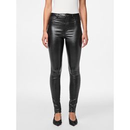 Pieces Damen Pieces Jeggings &raquo;PCHIGHSKIN WEAR GLITTER JEGGINGS NOOS BC&laquo; mit Glitzer-Effekt schwarz M (38), N-Gr