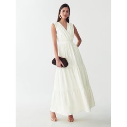 St Mrlo Kleid Damen Gr&ouml;&szlig;e 46 wei&szlig; Sommerkleid