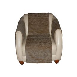 WIRTH Sofal&auml;ufer &raquo;Miriam&laquo; rechteckig 5 mm H&ouml;he 1 St&uuml;ck braun Kunstfaser B : 130cm 1 Stk., 5mm, L: 150cm