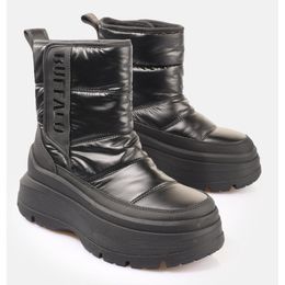 Buffalo Damen Winterboots &raquo;OLYMPIA VELBOOT QUILT VEGAN&laquo; Snowboots, Schneestiefelette, Plateauboots mit Logoschriftzug 41