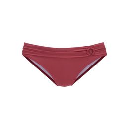 s.Oliver Bikini-Hose 'Rome' rostrot Gr. 38. Mit Zierringe