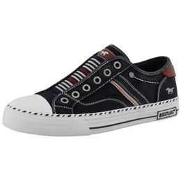 Mustang Shoes Damen Slip-On Sneaker &raquo;Magdalena&laquo; Freizeitschuh, Slipper, Schlupfschuh mit Kontrastbes&auml;tzen 37