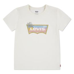 Levi's Kids M&auml;dchen Levi's Kids T-Shirt &raquo;LVG OMBRE BATWING TEE&laquo; mit Sundowner-Logoprint wei&szlig; 24M (92)
