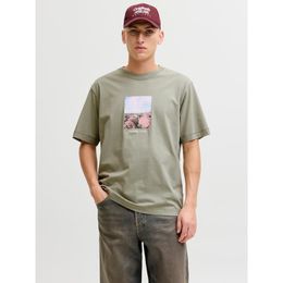 Jack & Jones Jack & Jones Herren T-Shirt &raquo;JORNORREBRO PHOTO TEE SS CREW NECK&laquo; Baumwolle, relaxed fit XL