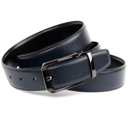 Anthoni Crown Herren Lederg&uuml;rtel schwarz 85