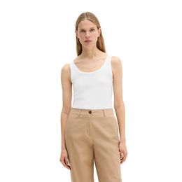 Marc O'Polo Marc O'polo Damen Marc O'Polo Tanktop aus best&auml;ndiger Baumwolle wei&szlig; L