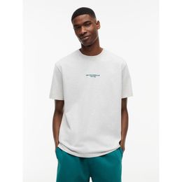 Tommy Jeans Herren T-Shirt &raquo;TJM RELAX FIT SAILBOAT&laquo; aus Jersey mit R&uuml;ckengrafik wei&szlig; XXL