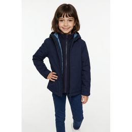 McKINLEY M&auml;dchen McKINLEY Outdoorjacke &raquo;Funktions-Jacke Justin 3:1 III G&laquo; mit Kapuze mit AQUAMAX-Membran, atmungsaktiv 5000 blau 164