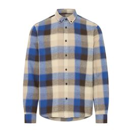 Blend Herren Langarmhemd &raquo;BHCODY SHIRT&laquo; Materialmix, regular fit blau XXL, N-Gr