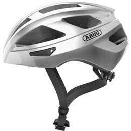 Abus Rennradhelm &raquo;MACATOR&laquo; silber S Kopfumfang: 51cm - 55cm Rennradhelm