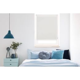 mydeco Seitenzugrollo &raquo;Win&laquo; Lichtschutz ohne Bohren freih&auml;ngend bis Breite 120cm wei&szlig; Polyester 160cm, einseitig verschiebbar, 60cm
