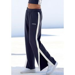Copenhagen Studios Damen Relaxhose mit seitlicher Druckknopfleiste schwarz S (36/38), N-Gr