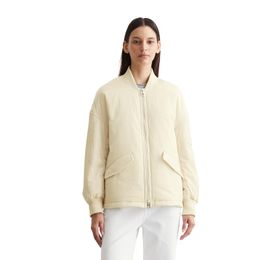 Marc O'Polo Marc O'polo Damen Marc O'Polo Blouson aufgesetzten Armtasche mit Rei&szlig;verschluss beige 34