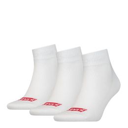 Levi's Levi's Herren Socken &raquo;LEVIS MID CUT BW LOGO RECYCL CO 3P&laquo; 3 Paar wei&szlig; 39-42