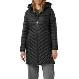 s.Oliver Damen s.Oliver Steppmantel im Slim Fit, abnehmbare Kapuze schwarz 34
