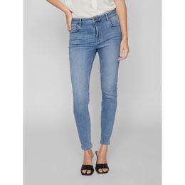 Vila Damen Skinny-fit-Jeans &raquo;VISARAH WU05 RW SKINNY JEANS - NOOS&laquo; blau XL (42), L&auml;nge 30