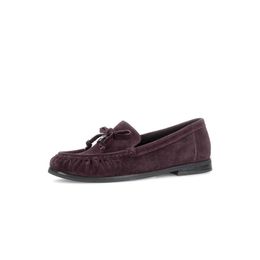 Gabor Herren Slipper Schlupfschuh, Businessschuh in Komfortweite G (=weit) lila 37