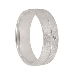 Firetti Unisex Trauring &raquo;Schmuck Geschenk Gold 375 Hochzeit Ehering Trauring "LIEBE"&laquo; Made in Germany, wahlweise mit oder ohne Brillant wei&szlig; 22, 0,01 