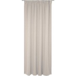 WIRTH Vorhang &raquo;Torbole&laquo; Multifunktionsband 1 Stk. tlg. gelb Jacquard, Baumwolle, Polyester 245cm, Multifunktionsband, 132cm