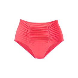 Lascana Damen Lascana Highwaist-Bikini-Hose &raquo;Ronda&laquo; mit Shaping-Effekt blau 42, N-Gr